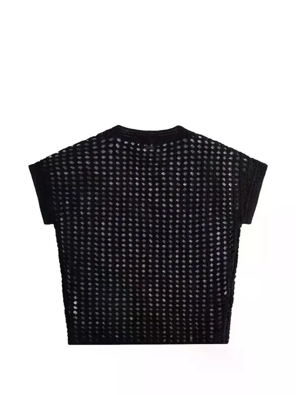 Kith Rhea Crochet-knit T-shirt