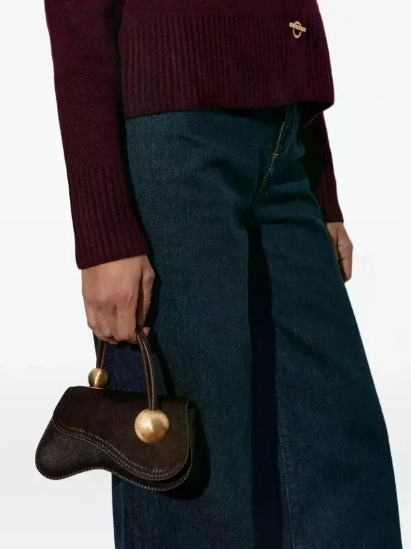 Cult Gaia Kazia Nano Crossbody Bag - Brown