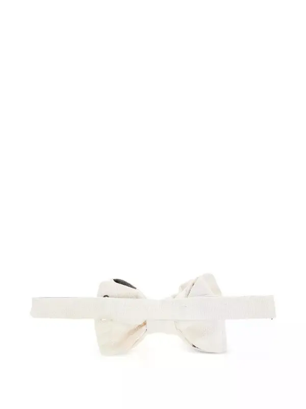 TOM FORD Silk Bow Tie - Neutrals