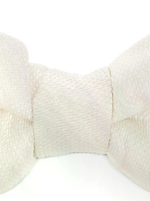 TOM FORD Silk Bow Tie - Neutrals