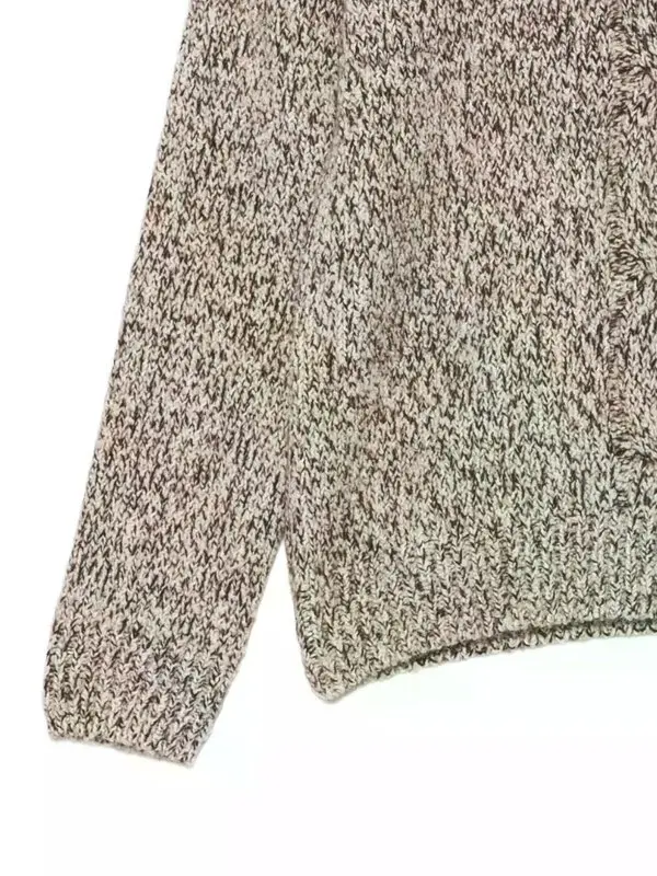 Herno Cable-knit Melange Sweater