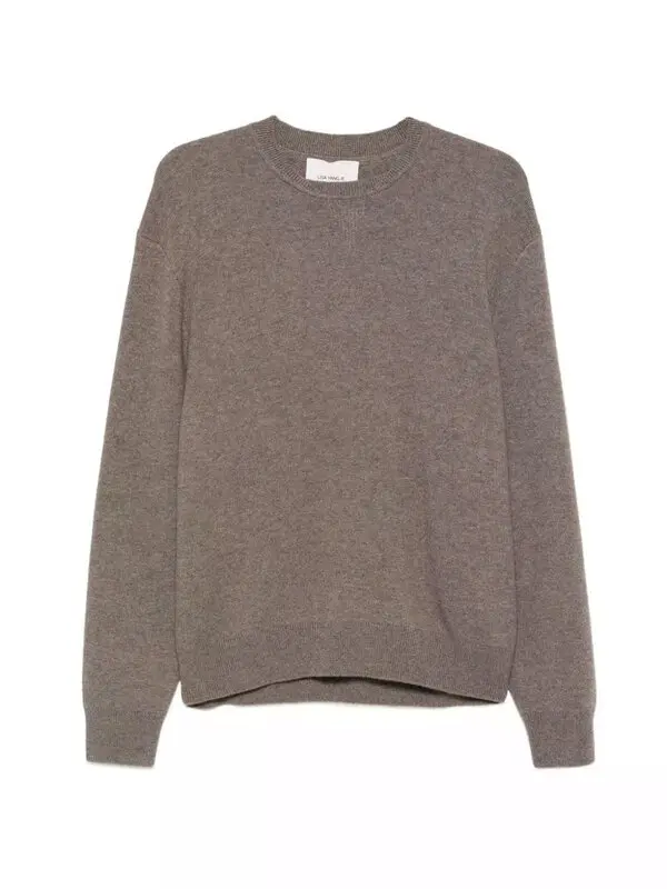 LISA YANG Crew-neck Cashmere Sweater - Brown