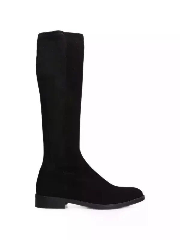 JULIE DEE Side-zip Knee-high Boots - Black