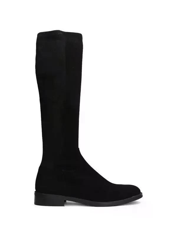 JULIE DEE Side-zip Knee-high Boots - Black