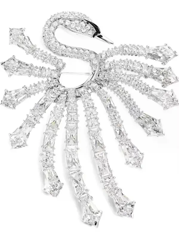 SWAROVSKI Swan Crystal-embellished Brooch
