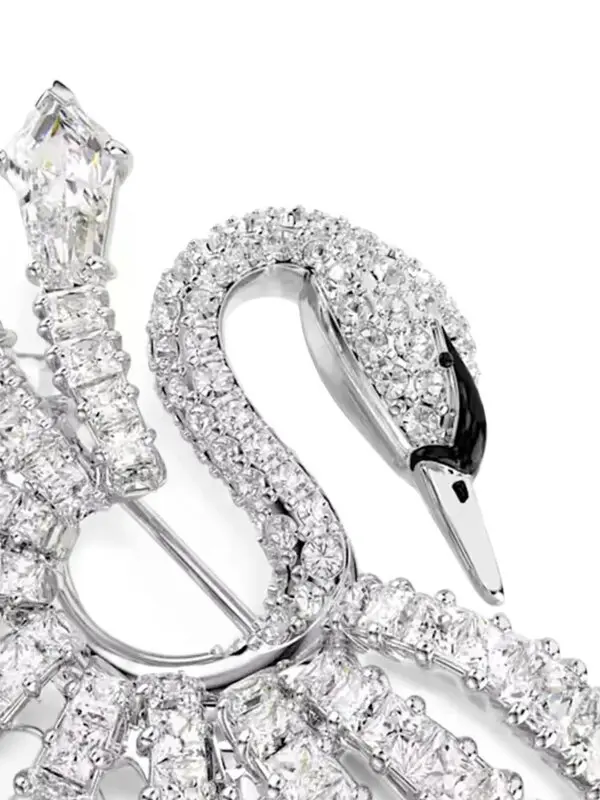 SWAROVSKI Swan Crystal-embellished Brooch