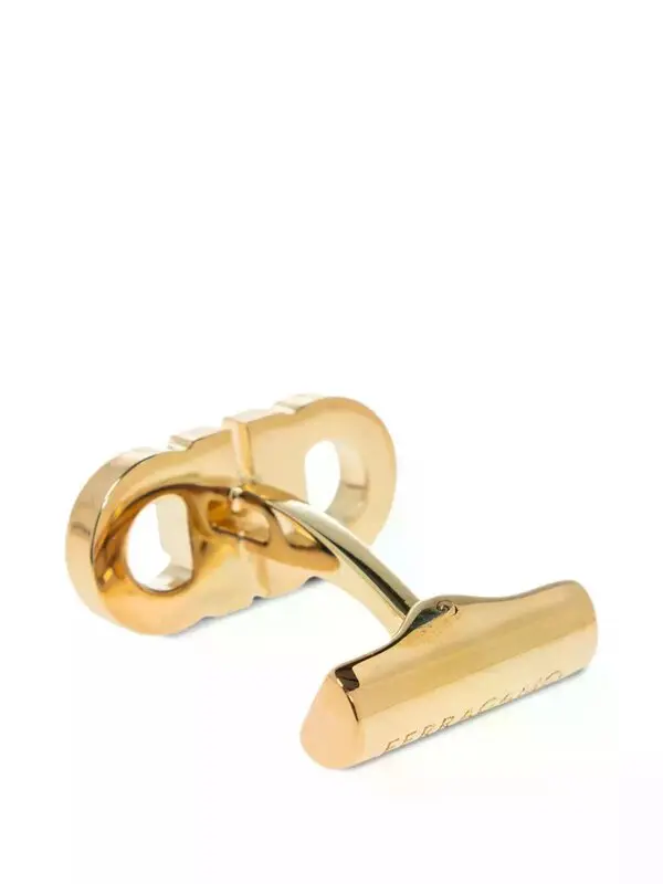 FERRAGAMO Double Gancini Cufflinks