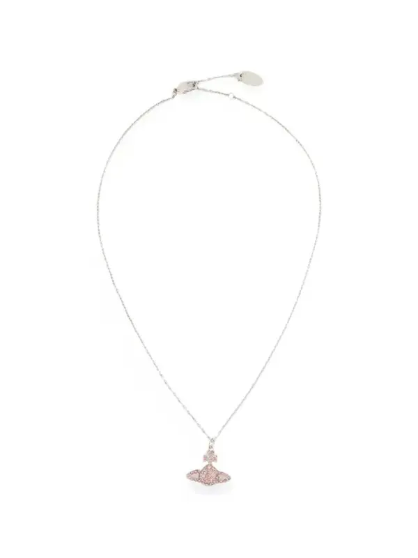 VIVIENNE WESTWOOD Grace Bas Relief Necklace - Silver