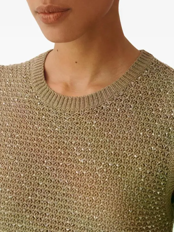 Fabiana Filippi Textured Sleeveless Dress - Neutrals