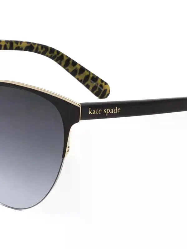 Kate Spade New York Leopard-print Cat-eye Sunglasses