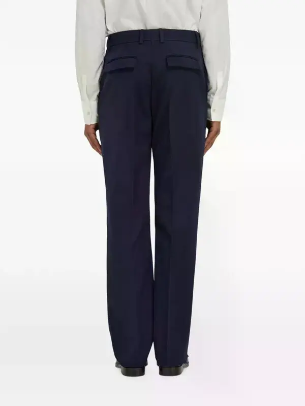 FERRAGAMO Pressed-crease Tailored Trousers