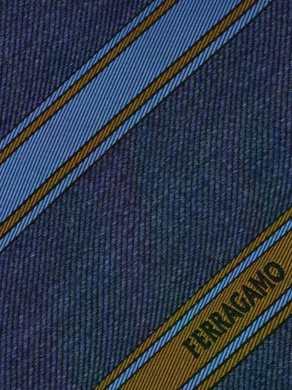 FERRAGAMO Regimental Jacquard Tie