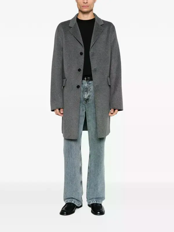 AMARANTO Single-breasted Notch-lapel Coat