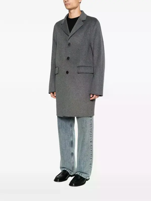 AMARANTO Single-breasted Notch-lapel Coat