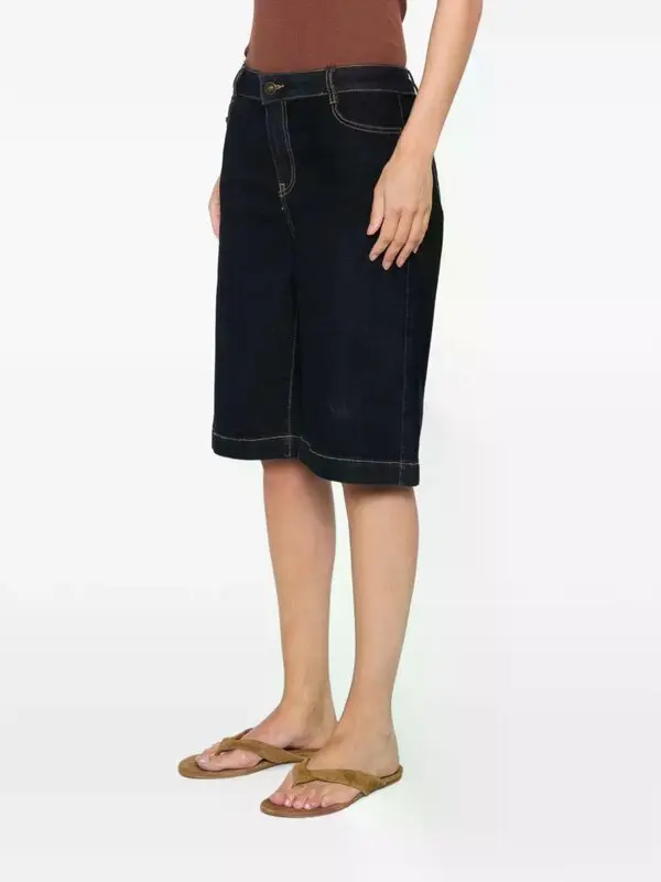 MAISON123 Rayan Denim Bermuda Shorts