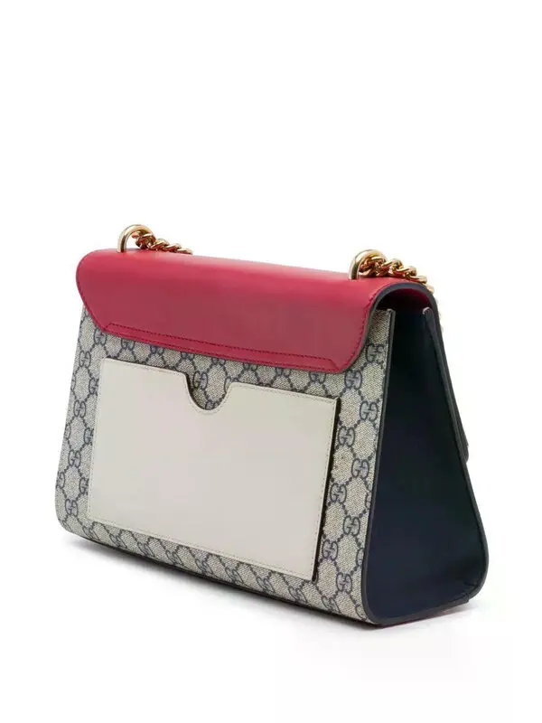Gucci 2016-2026 Medium Gg Supreme Padlock Shoulder Bag