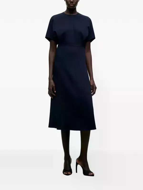 Victoria Beckham Eleanor Midi Dress - Blue