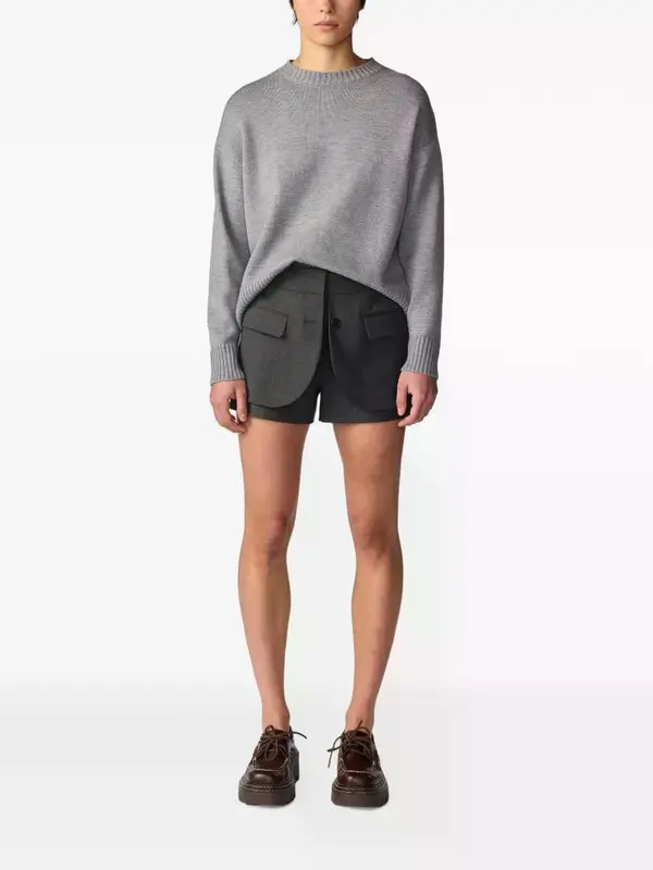 Monse Tailored Jacket-front Shorts