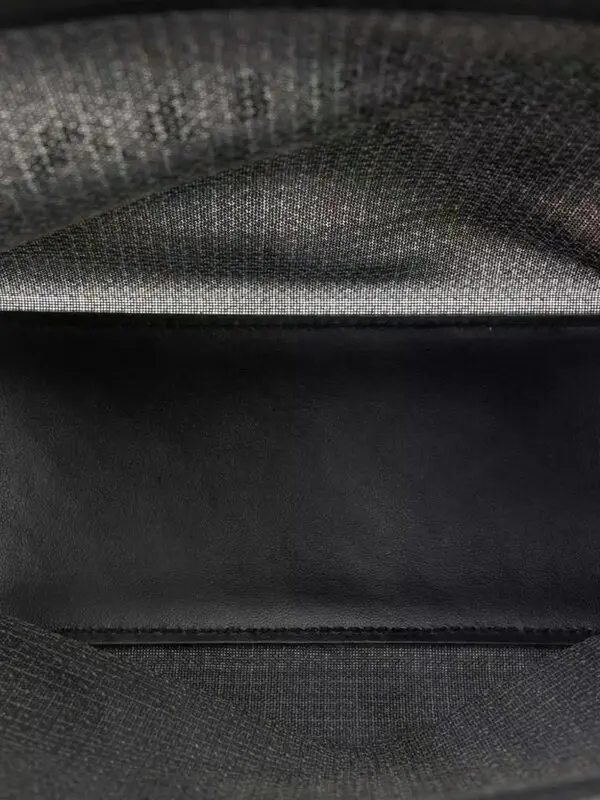 Prada 2000-2013 Small Sequined Mesh Logo Open Tote Bag