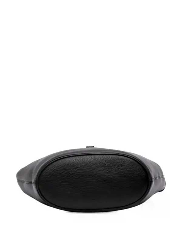 Saint Laurent Grained Calfskin Le 5 A 7 Hobo Shoulder Bag