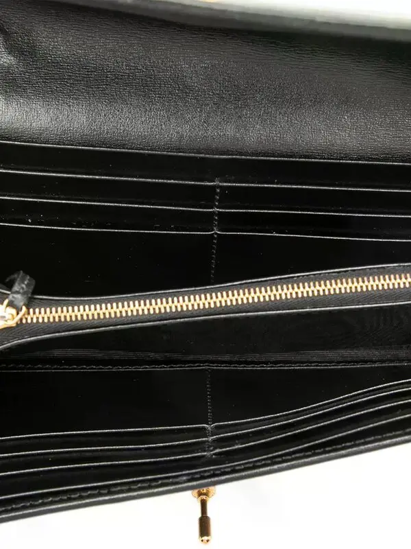 Gucci 2016-2026 Calfskin Jackie 1961 Wallet On Chain Crossbody Bag - Black