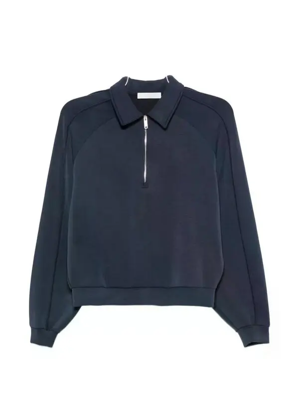 WOC Raglan Sleeve Quarter-zip Sweater