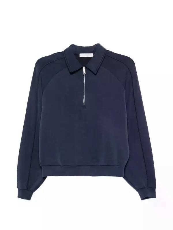 WOC Raglan Sleeve Quarter-zip Sweater