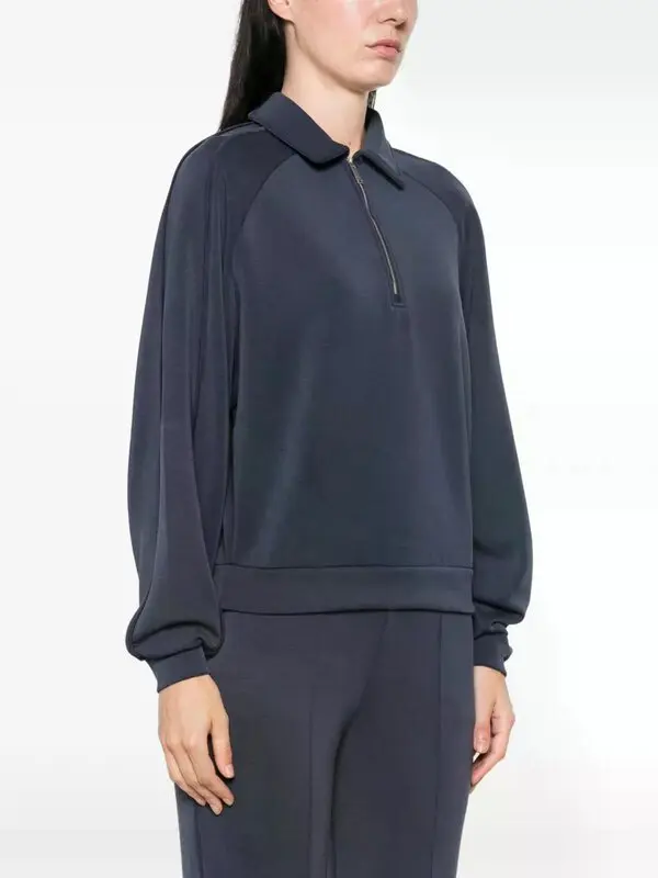 WOC Raglan Sleeve Quarter-zip Sweater