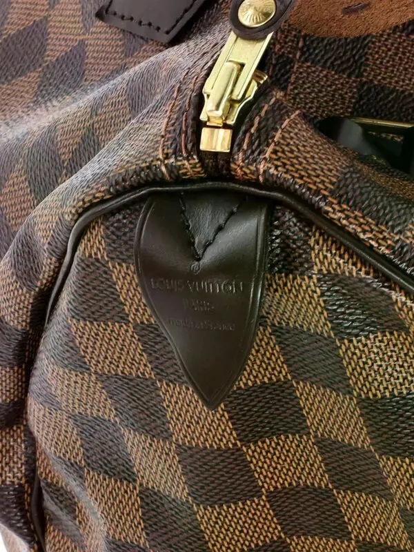 LOUIS VUITTON Speedy Handbag Damier 35 - Brown