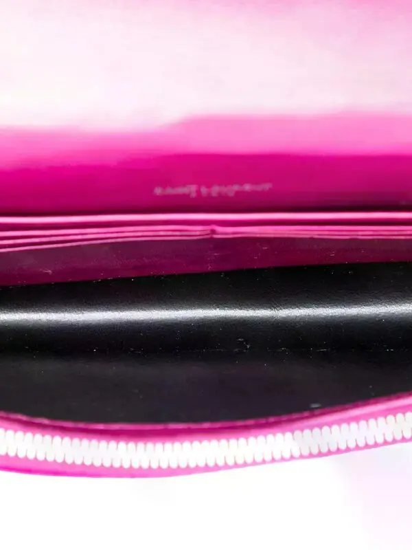 Saint Laurent Small Velvet Monogram Kate Tassel Crossbody Bag - Purple