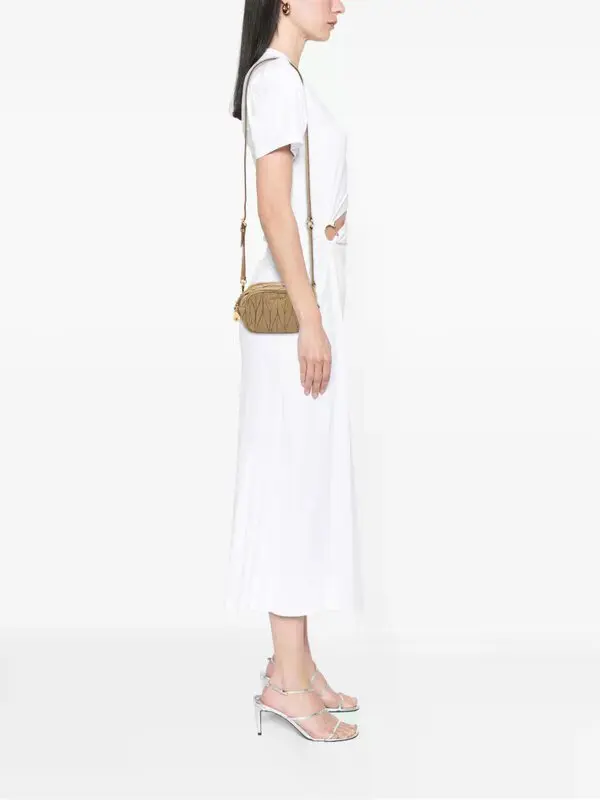 Miu Miu 2010-2026 Matelasse Nappa Camera Bag Crossbody Bag
