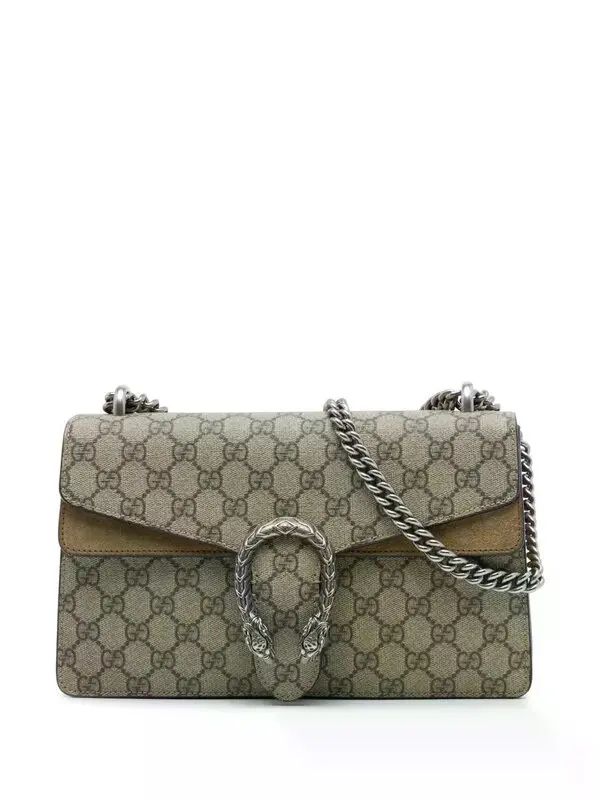 Gucci 2016-2026 Medium Gg Supreme Dionysus Shoulder Bag - Neutrals