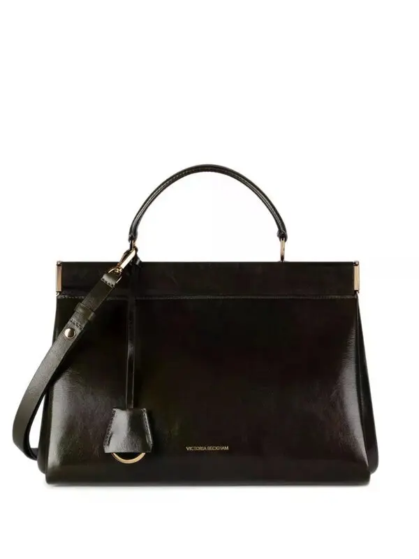 Victoria Beckham Sloane Frame 28 Leather Shoulder Bag - Green