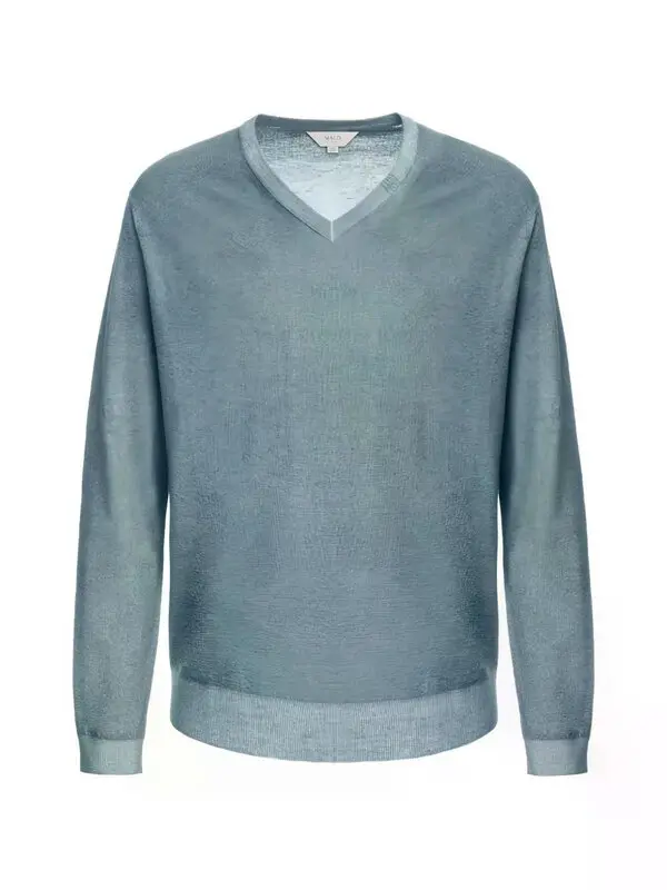 Malo V-neck Fine Knit Sweater
