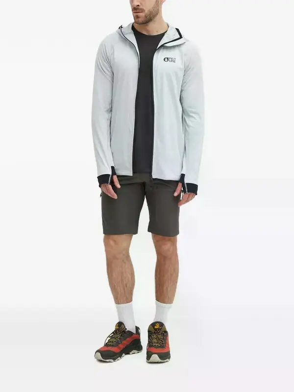 PICTURE ORGANIC CLOTHING Logo-print Zip-up Hoodie