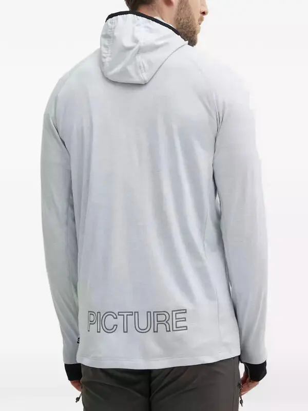 PICTURE ORGANIC CLOTHING Logo-print Zip-up Hoodie