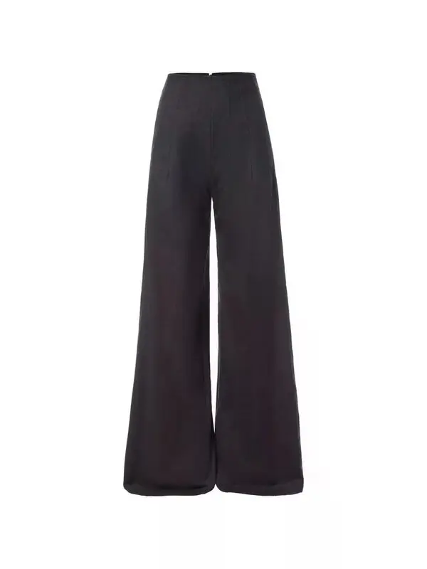Monse High-waist Corset-style Trousers - Grey