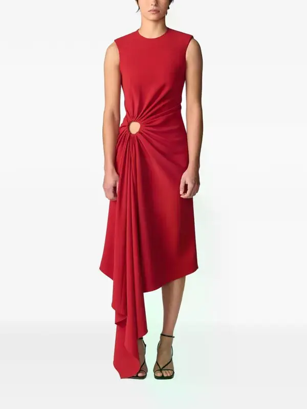 Monse Cut-out Sleeveless Midi Dress