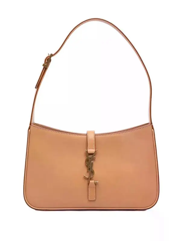 Saint Laurent 2021 Smooth Calfskin Le 5 A 7 Shoulder Bag - Brown