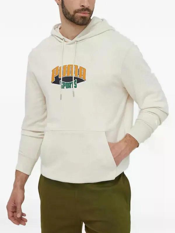 PUMA Logo-print Drawstring Hoodie