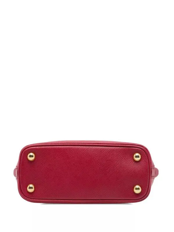 Prada 2000-2013 Mini Saffiano Lux Promenade Satchel
