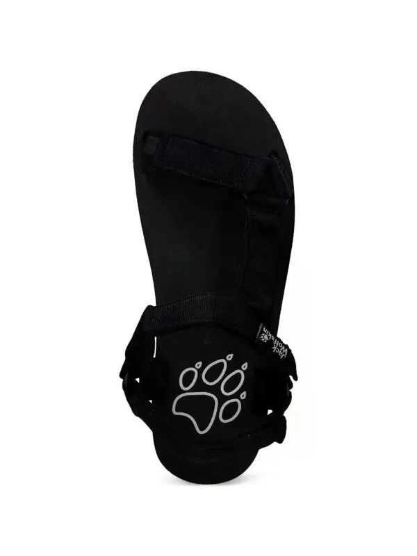 JACK WOLFSKIN Taiga Sandals - Black