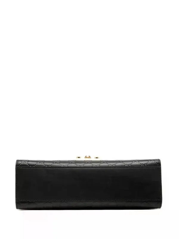 Gucci 2000-2015 Medium Guccissima Padlock Shoulder Bag
