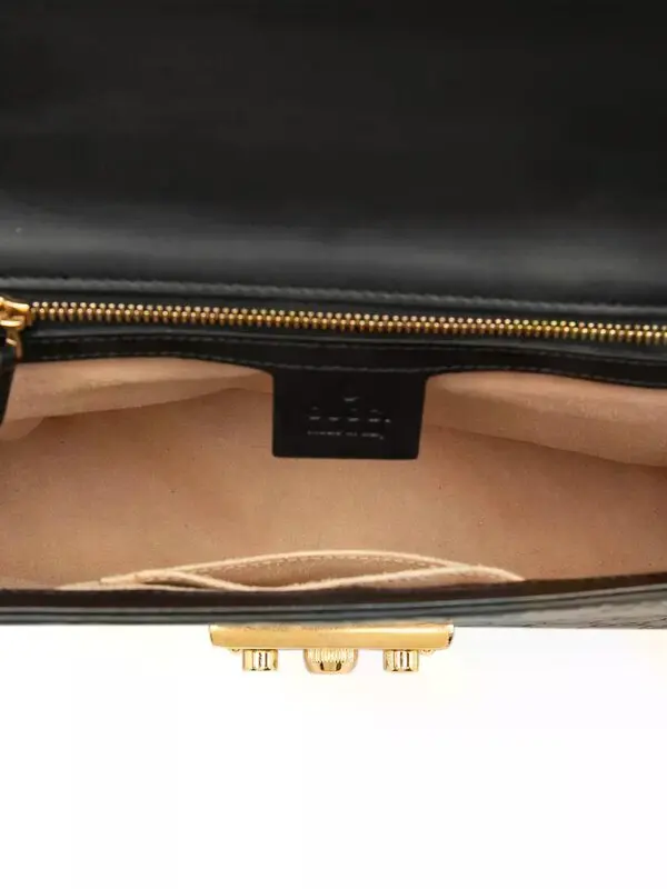 Gucci 2000-2015 Medium Guccissima Padlock Shoulder Bag