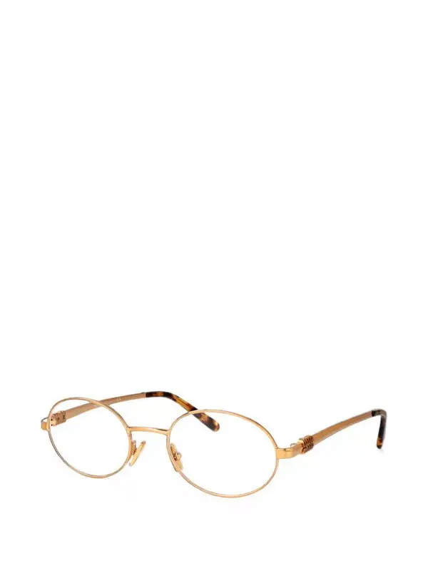 Miu Miu Oval-frame Glasses