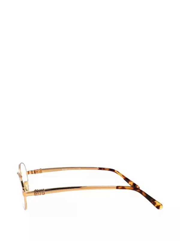 Miu Miu Oval-frame Glasses