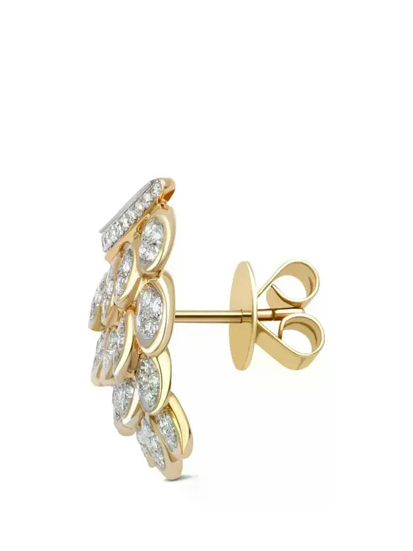 RAINBOW K Blossom Full Pave Diamond Earring