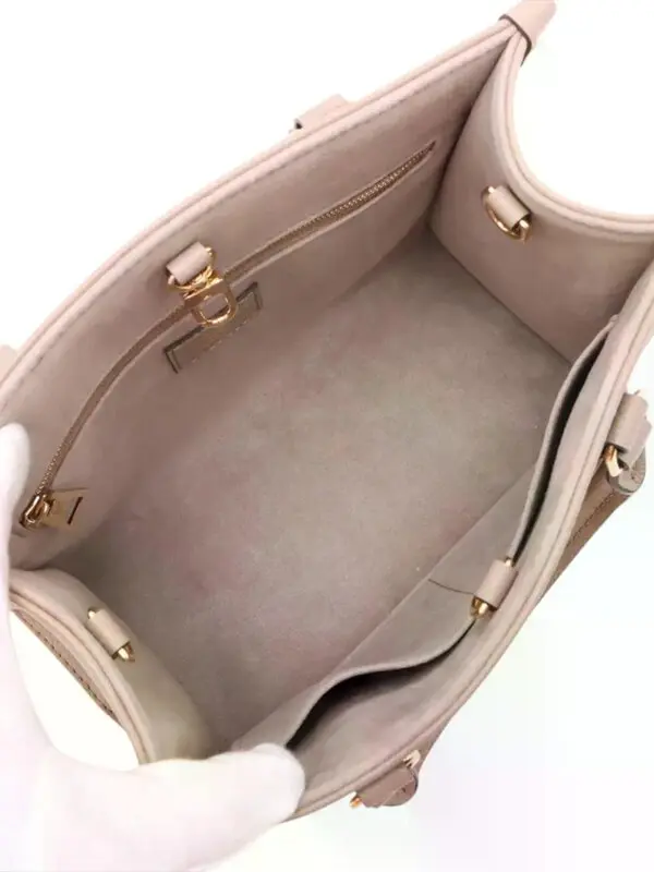 LOUIS VUITTON Bicolor Monogram Empreinte Giant Onthego Pm Satchel