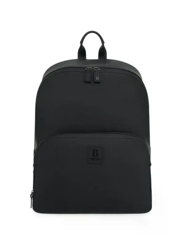 Boggi Milano Small Rucksack In Rubberised Technical Fabric