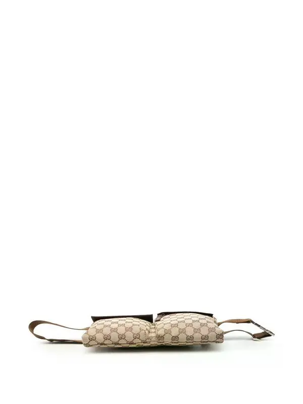 Gucci 2000-2015 Gg Supreme Double Pocket Belt Bag